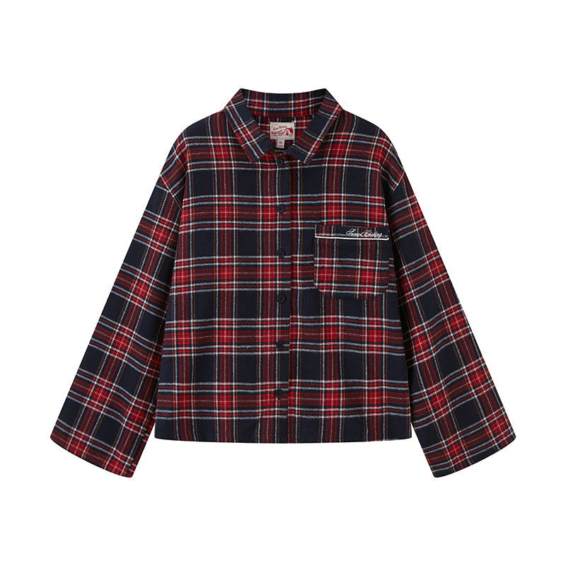 FESTIVE PLAID 3-PIECE LOUNGE SET – Sweet Chilling